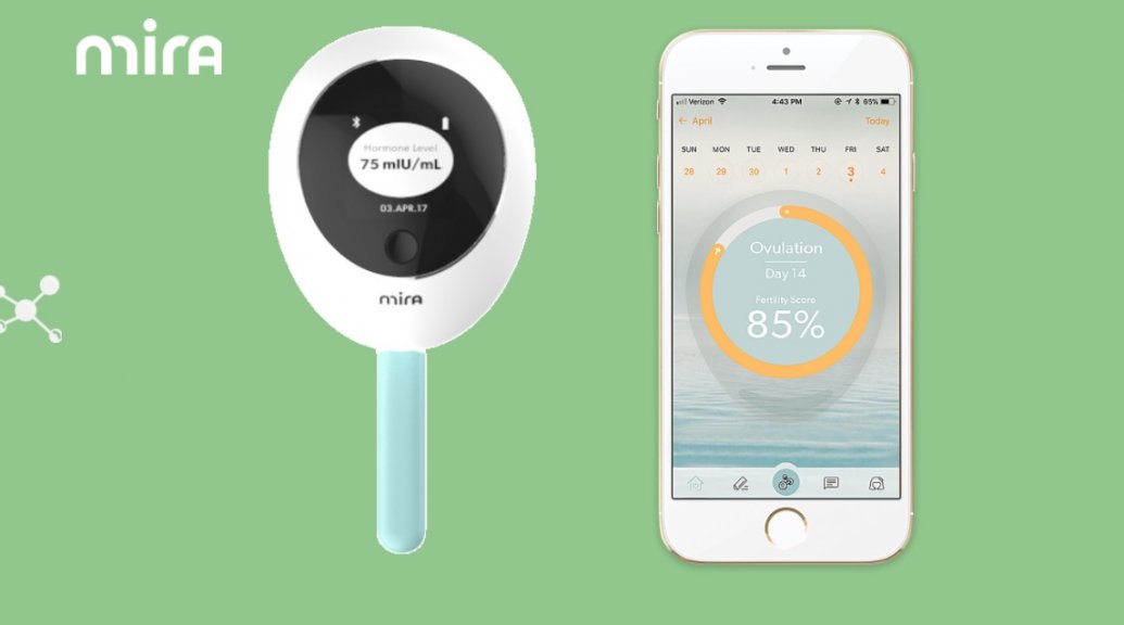 Mira fertility monitor helps you tune your ovulation with AI
